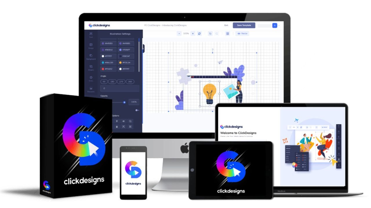 ClickDesigns Review: Amazing Graphics & Designs For Websites, Blogs ...